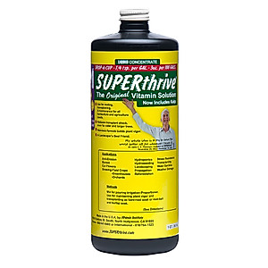 SUPERthrive VI30162 Plant Vitamin Solution, 1 Quart, Yellow