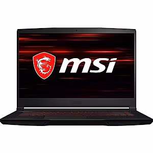 MSI 2022 Newest GF63 Gaming Laptop, 15.6" Full HD Display, Intel Core i5-10500H Processor, 32GB RAM, 512GB SSD + 1TB HDD, NVIDIA GeForce GTX 1650 Graphics, Backlit Keyboard, Wi-Fi 6, Windows 11 Home