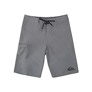 Quiksilver Men's Standard Everyday 22 Inch Boardshort Swim Trunk Bathing Suit, Iron GATE, 42