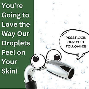 High Sierra Showerheads® - Solid Metal 1.5 GPM High-Efficiency, Low-Flow Shower Head with Pressure Control Valve that Shuts It Off to Just a Trickle - Chrome