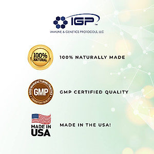 Immune & Genetics Protocols LLC Vitamin C High Potency* 2000 mg - Versatile and Powerful (120 Servings/4 Month approximate)