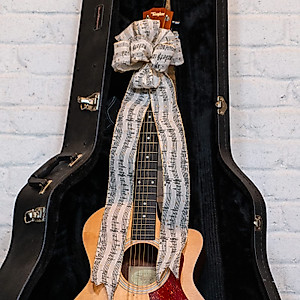 Morex Ribbon Wired Polyester Christmas/Holiday & Winter Themed Ribbon, 2.5" x 20 Yd, Melody (7715.60/20-815)