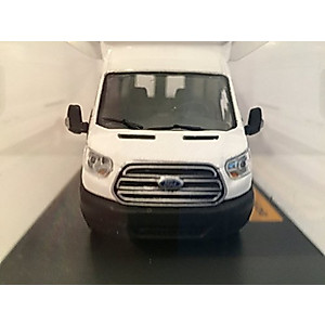 Greenlight 86039 2015 Ford Transit LWB Oxford White 1:43 Scale Diecast