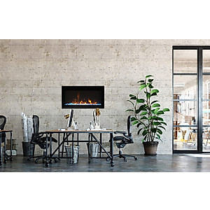 Amantii BI-30 Extraslim Indoor or Outdoor Electric Fireplace