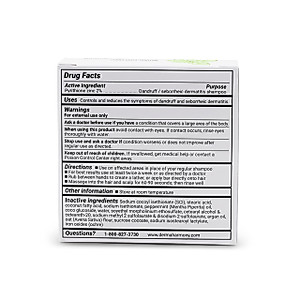 Dermaharmony 2% Pyrithione Zinc Shampoo Bar for dandruff and seborrheic dermatitis - Fragrance Free (4 Oz)