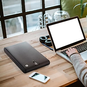 Barska AX11970 Portable Biometric Compact Lock Box for Home and Office