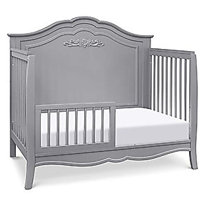 DaVinci Fiona 4-in-1 Convertible Crib in Grey, Greenguard Gold Certified