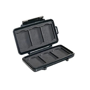 Pelican 0945 Compact Flash Memory Card Case (Black)