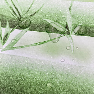 Yifely Green Bamboo Furniture Paper Self-Adhesive Shelf Liner Dresser Drawer Cabinet Sticker 17.7 Inch by 9.8 Feet