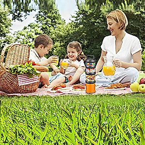 SELEWARE Stackable Snack Jars, Twist Lock Stackable Containers Set, Food Storage Travel Container for Storing Milk Protein Powder Snacks, BPA Free, 4-Piece for 1 Pack (Black, Total 31oz)