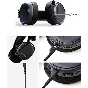 UWOXX Replacement for Arctis Headset Cord, Replacement Audio Cable Cord, Compatible for SteelSeries Arctis 3 Arctis 5 Arctis 7 Arctis Pro Wireless Gaming Headphones 4.9FT