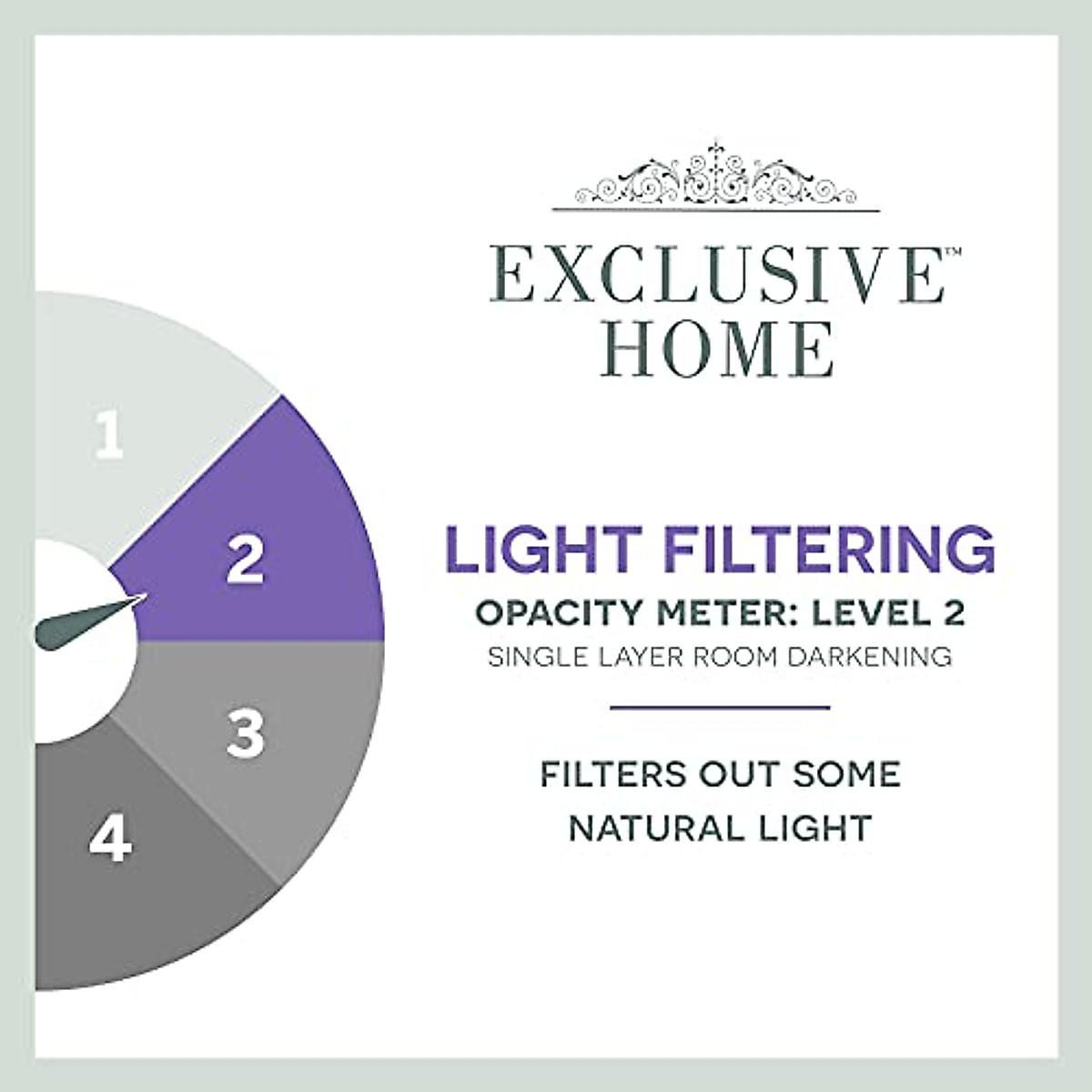 Exclusive Home Cabana Solid Indoor/Outdoor Light Filtering Grommet Top Curtain Panel, 54"x84", Winter White, Set of 2