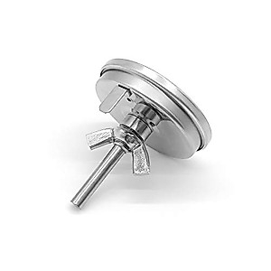 67088 67731 Accurate Grill Thermometer for Weber Genesis 300, Genesis II & Summit Series Grills, Genesis E/S 310 330 Temperature Gauge, Thermostat Replacement for Weber, Center Mount, 2-3/8” Diameter