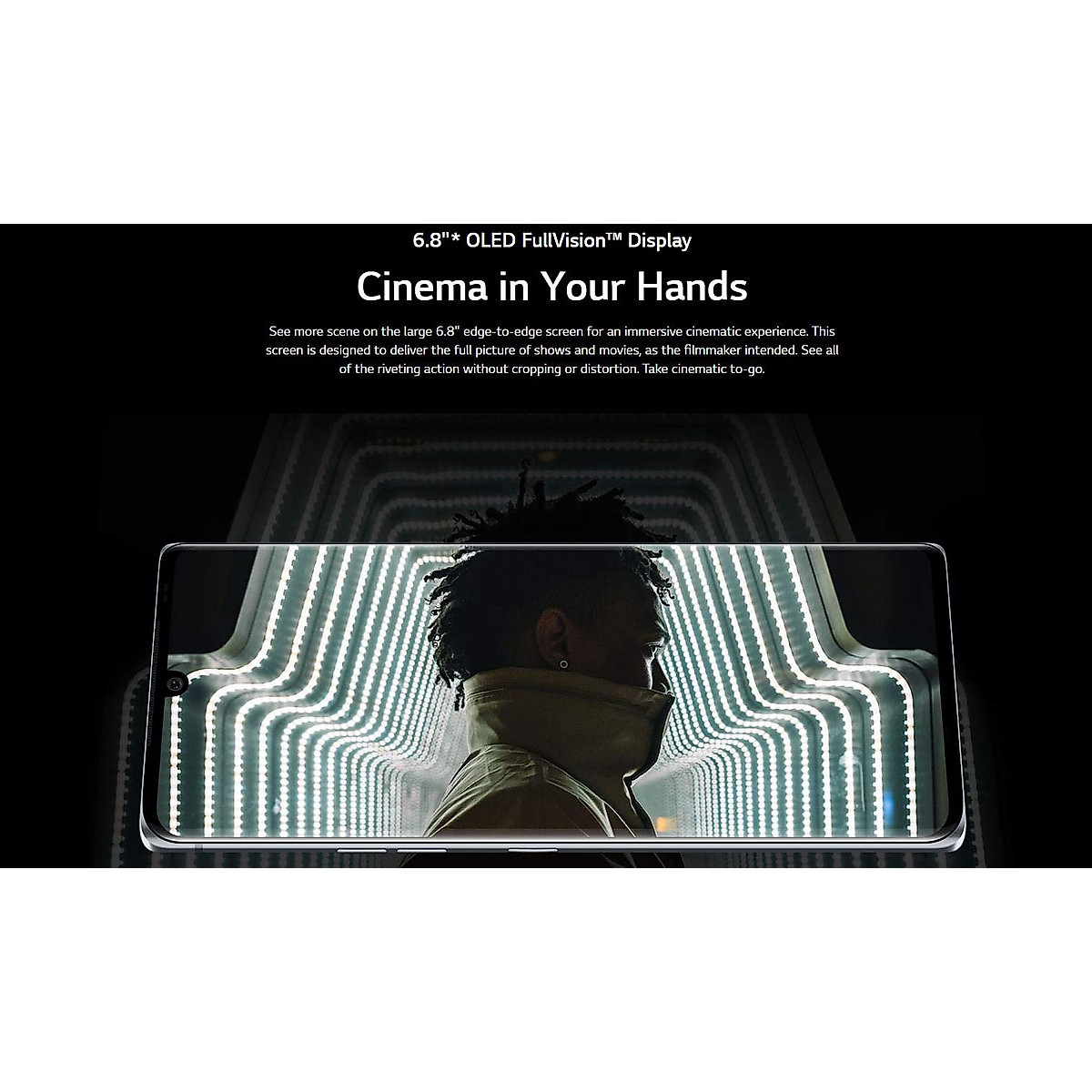 LG Velvet 5G LM-G900TM, US 5G/Global 4G LTE, 128GB, 6GB RAM, Aurora White - T-Mobile Unlocked (AT&T, Metro, Global) - 64GB SD Bundle