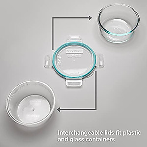 Snapware Total Solutions 28-Pc Plastic Food Storage Container Set, Pantry Organization and Storage, Meal Prep Containers