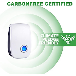 Ultrasonic Pest Control Repeller 6 Pack- Indoor Electronic and Ultrasonic Repellent, Pest Control for Bugs, Insects, Mice, Spiders, Mosquitoes