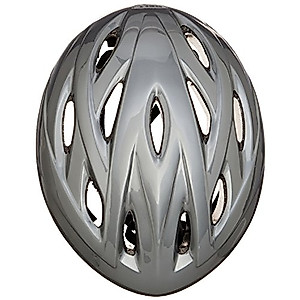 BELL Adult Reflex Helmet, Solid Light Titanium (7107138)
