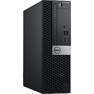 Dell Optiplex 7060 Small Form Desktop, Hexa Core i7 8700 3.2Ghz, 16GB DDR4, 1TB NVMe SSD, USB Type-C, DVD-RW, Windows 10 Pro (Renewed)