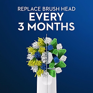 Oral-B CrossAction Electric Toothbrush Replacement Brush Heads Refill, 2ct (Packaging may vary)