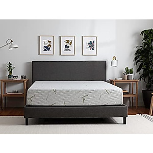 Tulo 10" Medium-Plush Memory Foam Bamboo Pressure Relief Mattress in a Box | Queen Size