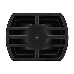 BISupply Trailer Wheel Chock for up to 6in Caster Wheel - 1pc Rubber Boat and RV Jack Block Jockey Trailer Wheel Dock