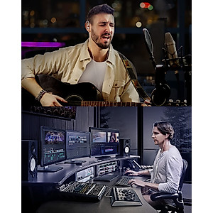 Luxtude CX1 Earphones Wired Earbuds in-Ear Monitor Headphones, Tangle-Free MMCX Corded Noise-Isolating IEM Ear Phones, HiFi Sound DD Bass Driven Sound, Carry Case, Ear Buds Tips (Clear Brown, No Mic)