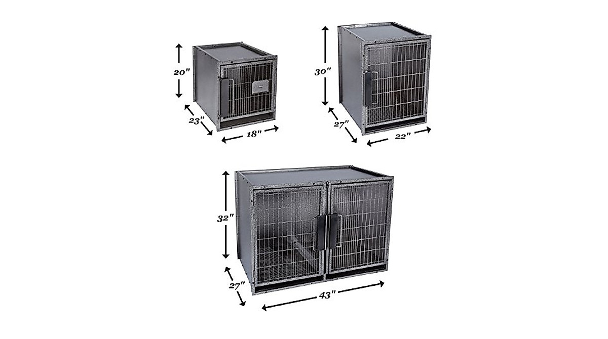 ProSelect Steel Modular Kennel Pet Cage - Secure, Durable & Customizable