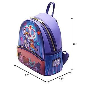 Loungefly Disney Pixar Coco Miguel & Hector Performance Scene Mini Backpack