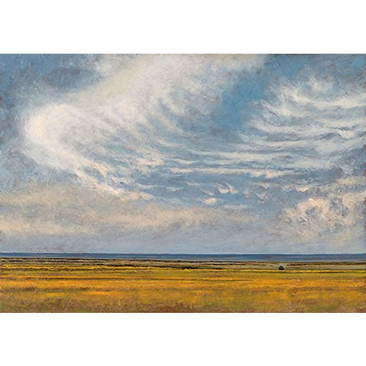 East of Denver, CO by Jeff Aeling, Original Oil on Panel, 10" x 14"