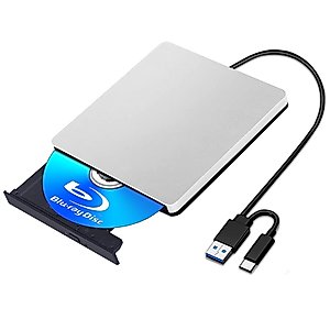 Dainty External Compatible with Read BD DVD CD Drive Portable 3D