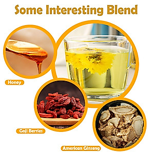 TEARELAE - Premium Dried Chrysanthemum Tea - [5A] Top Grade - Natural Chinese Chrysanthemum Tai Ju - Refreshing Floral Fragrance - Herbal Loose Leaf Tea - 3oz/85g