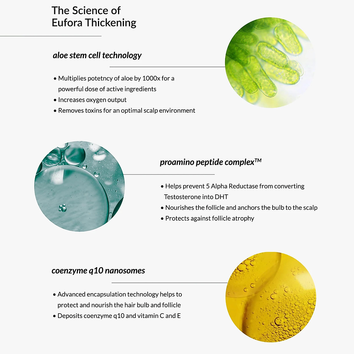 Eufora Thickening Scalp Treatment 3.4 oz