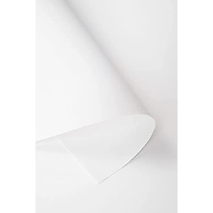 Kate White Paper Backdrops for Photography Seamless Paper Backdrop Rolls Paper Roll Background, White, 4.4x16ft(52" x16')