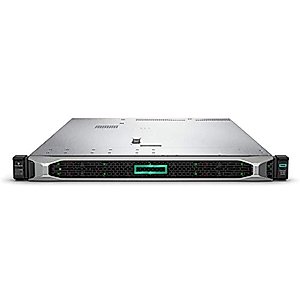 HPE ProLiant DL360 Gen10 Rack Server with one Intel Xeon 4214R Processor, 32 GB Memory, P408i-a Storage Controller, 1Gb 4-Port 366FLR Adapter, 8 Small Form Factor Drive Bays and one 500W Power Supply