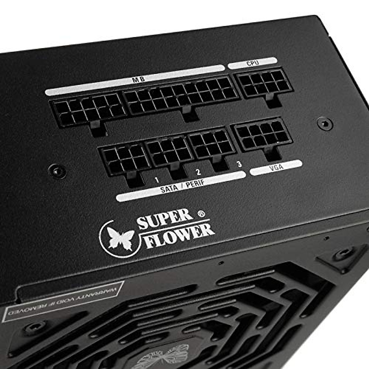 Super Flower Leadex III Gold 550W 80+ Gold, ECO Fanless & Silent Mode, Full Modular Power Supply, Fluid Dynamic Bearing Fan,10 Year Warranty,SF-550F14HG (550W)