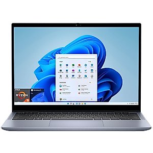 Dell Inspiron 2-in-1 Touch Laptop, 14" WUXGA IPS Display, AMD Ryzen 5 7530U(Beat i7-11600H) Up to 4.5GHz, 8GB RAM, 512GB SSD, Backlit KB, Fingerprint Reader, Wi-Fi 6E, USB-C, HDMI, Win 11 Pro