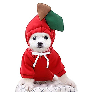 Dog Holiday Sweaters for Large Dogs Clothing Warm Hoodies Coat Casual Jacket Pet Clothes Fleece Dog Sweater Set