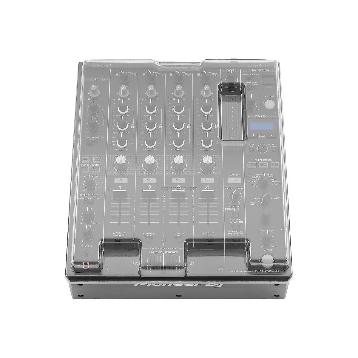 Decksaver Pioneer DJM-750MK2 Impact Resistant Polycarbonate Cover