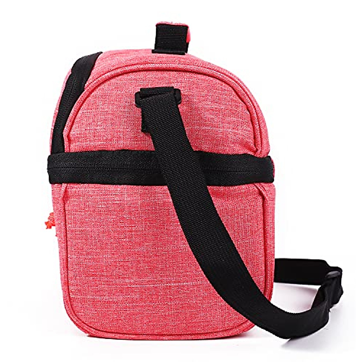 MORIOX Lunch Bag Women Double Deckers Lunch Box for Girls Thermal Insulated Leakproof Cooler with Shoulder Strap for Adults & Kids for Work School Picnic (Orange)