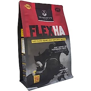 Majesty's Flex HA Wafers - Superior Performance Horse / Equine Joint Support Supplement - HA, Vitamin C, Yucca, Glucosamine - 30 Count (1 Month Supply)