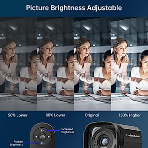 CofunKool 1080P Webcam with Microphone and Remote, AI Auto Tracking, Full HD USB Web Camera, Computer Camera for Desktop, Streaming Camera, External Webcam for PC Laptop, Plug&Play, WDR