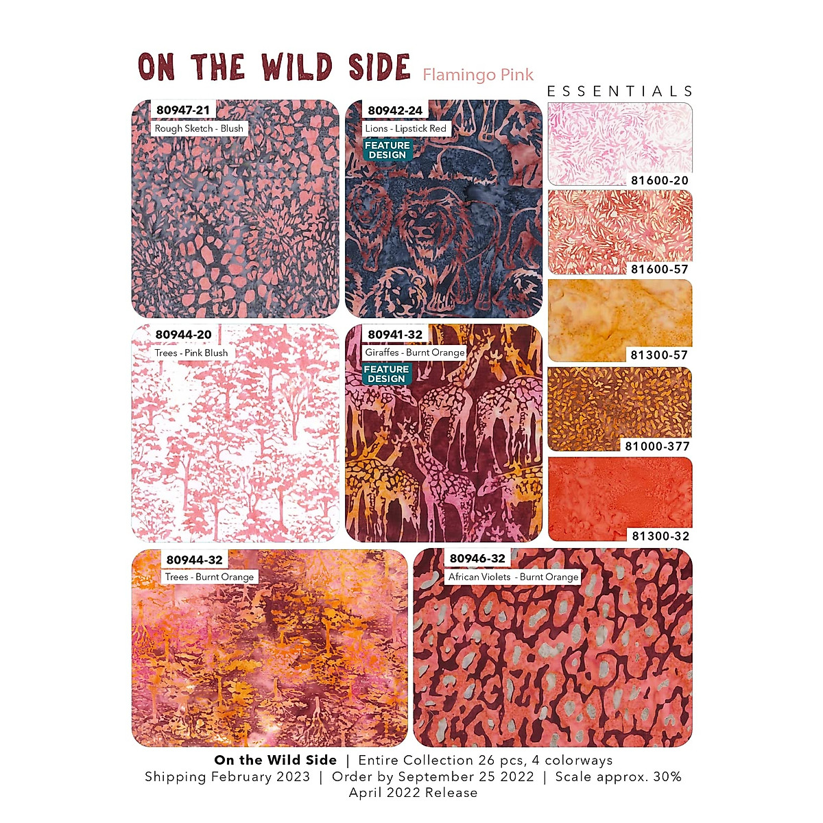 Banyan Batiks On The Wild Side Giraffes, Fabric by The Yard (Hazelwood)