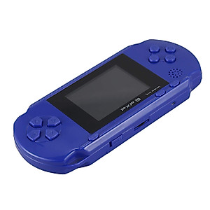 Tiamu 3 Inch 16 Bit Pxp3 Handheld Game Player Retro Video Game Console 150 Games Gaming Players Console(Blue) 187580A2