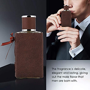 FILFEEL Men Fragrance Long-Lasting Cologne Perfume Leather Case Gift