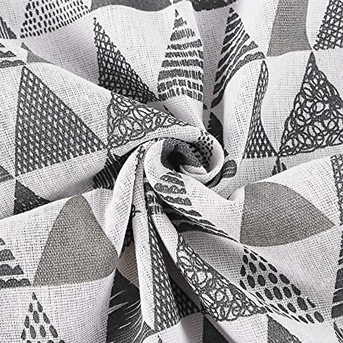 Sanlykate 2 Pack Plastic Bag Holders for grocery bags Wall Mount Large Organizer with Stainless Steel Hooks, Shopping Bag Storage Dispensers for Garbage Bags, 23X9 inch, Grey Triangle