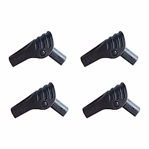 VICASKY 4 Pcs Tent Accessory Folding Joint Camping Supplies Plastic Support Rod Tent Pole Repair Kit Automatic Tent Support Components Joint Parts