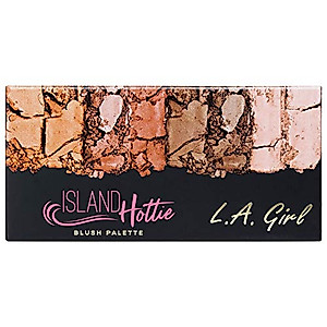 L.A. Girl Fanatic Blush Palette, Island Hottie Corals, 1 oz