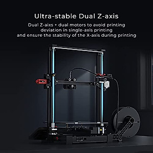 Creality Ender 3 Max Neo 3D Printer, CR Touch Auto Leveling Bed Dual Z-Axis Full-metal Extruder Ender 3D Printer Large Print Size 11.8x11.8x12.6in