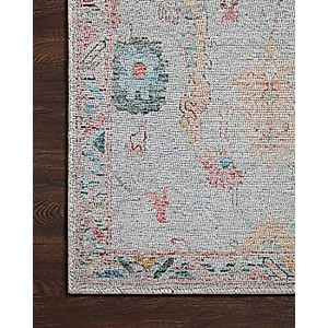 Loloi II Elysium Collection ELY-01 Pebble/Multi 5'-0" x 7'-6" Area Rug