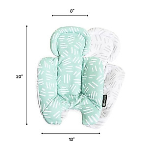 4moms RockaRoo and MamaRoo Infant Insert, Machine Washable, Cool Mesh Fabric, Reversible Design, Mint